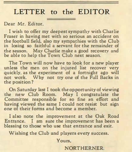Charlie Fraser | Hatters Heritage | A History of Luton Town FC