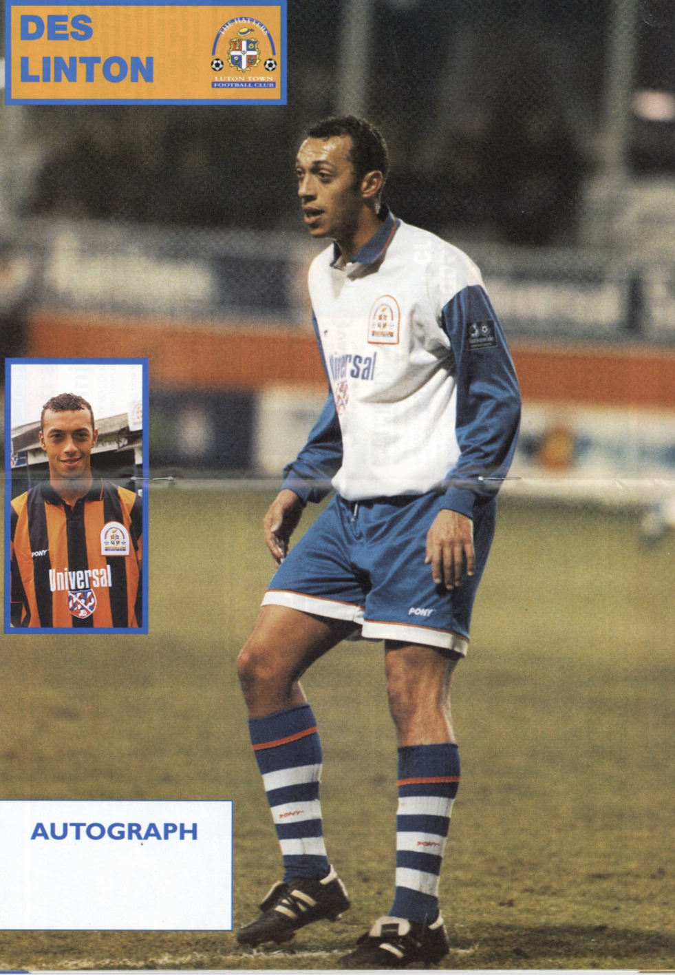 Des Linton | Hatters Heritage | A History of Luton Town FC
