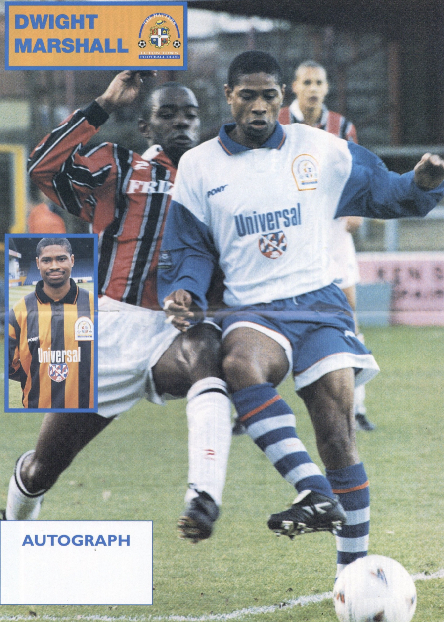 Dwight Marshall | Hatters Heritage | A History of Luton Town FC