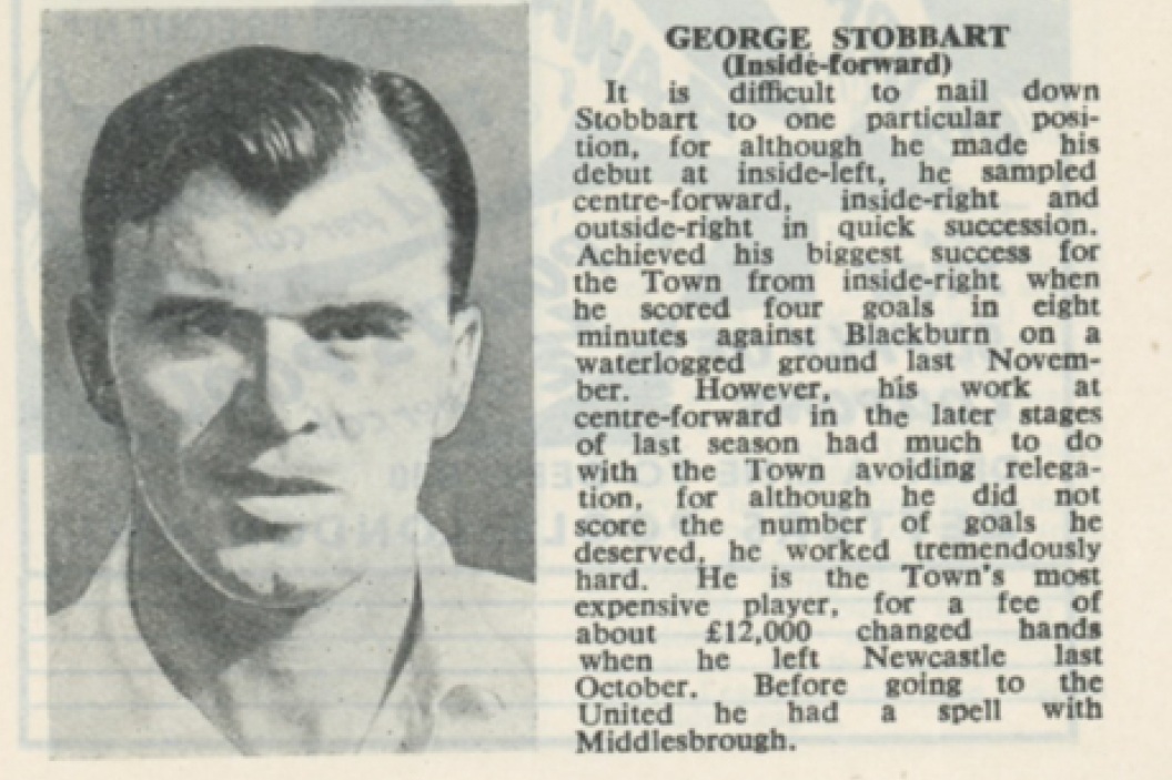 George Stobbart | Hatters Heritage | A History of Luton Town FC