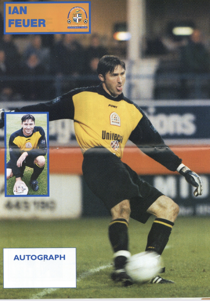 Ian Feuer | Hatters Heritage | A History of Luton Town FC