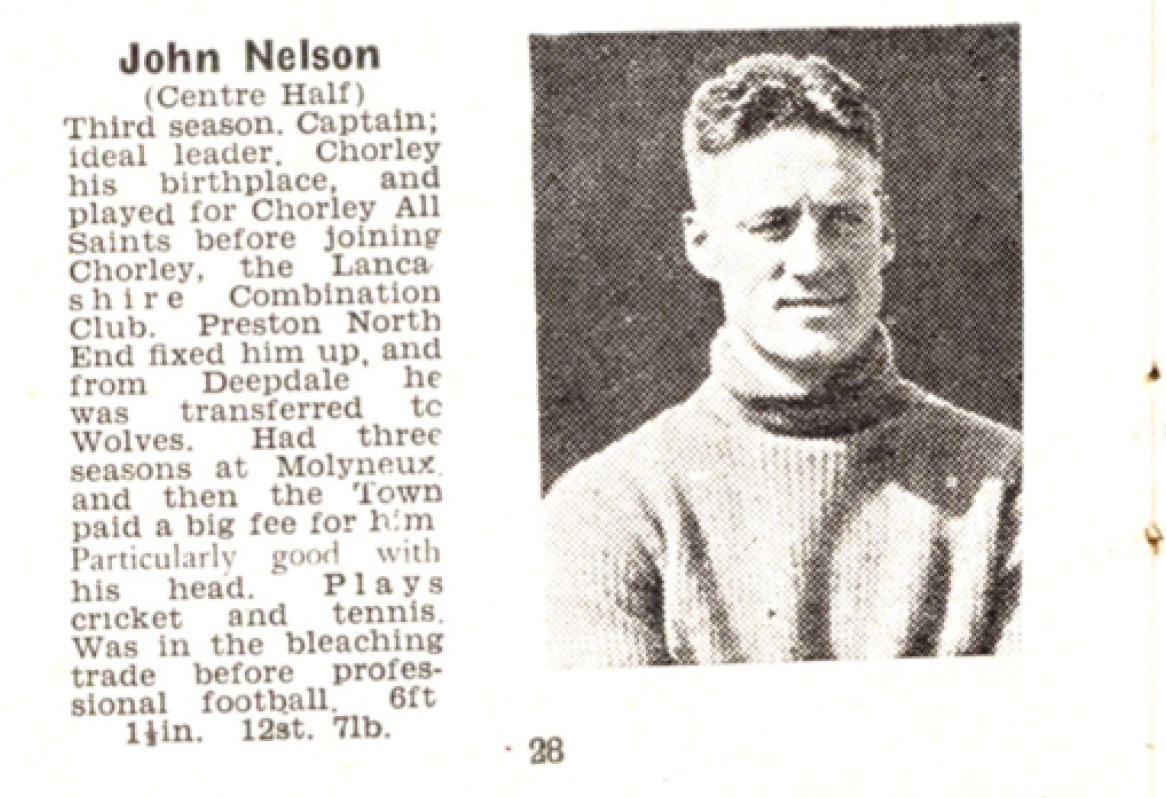 Jack Nelson | Hatters Heritage | A History of Luton Town FC