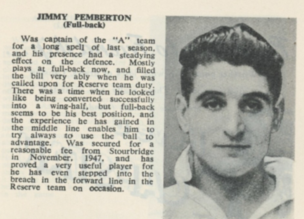 Jim Pemberton | Hatters Heritage | A History of Luton Town FC
