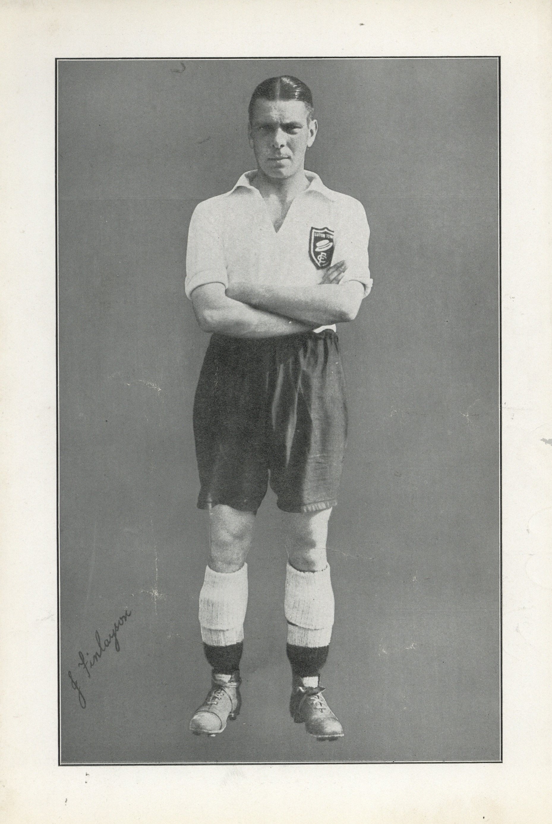 Jock Finlayson | Hatters Heritage | A History of Luton Town FC