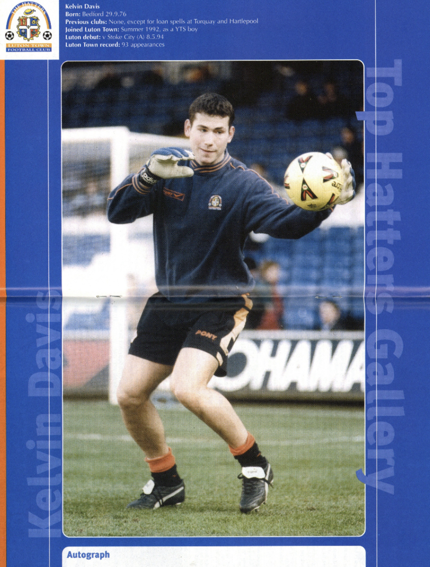 Kelvin Davis | Hatters Heritage | A History of Luton Town FC