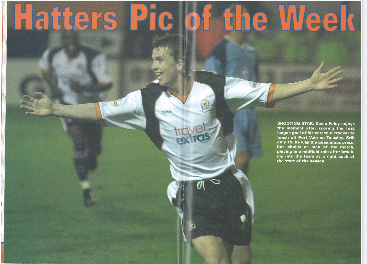 Kevin Foley | Hatters Heritage | A History of Luton Town FC