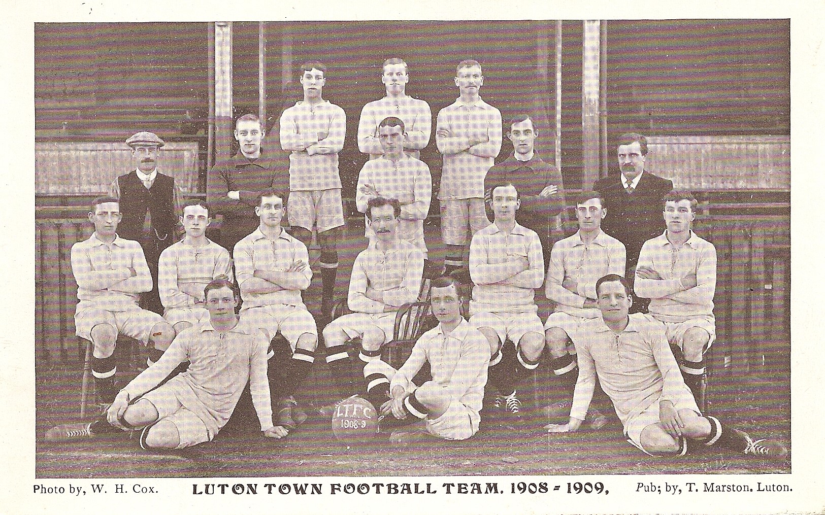 Luton Town Team Photo 1908-09 | Hatters Heritage | A History of Luton ...