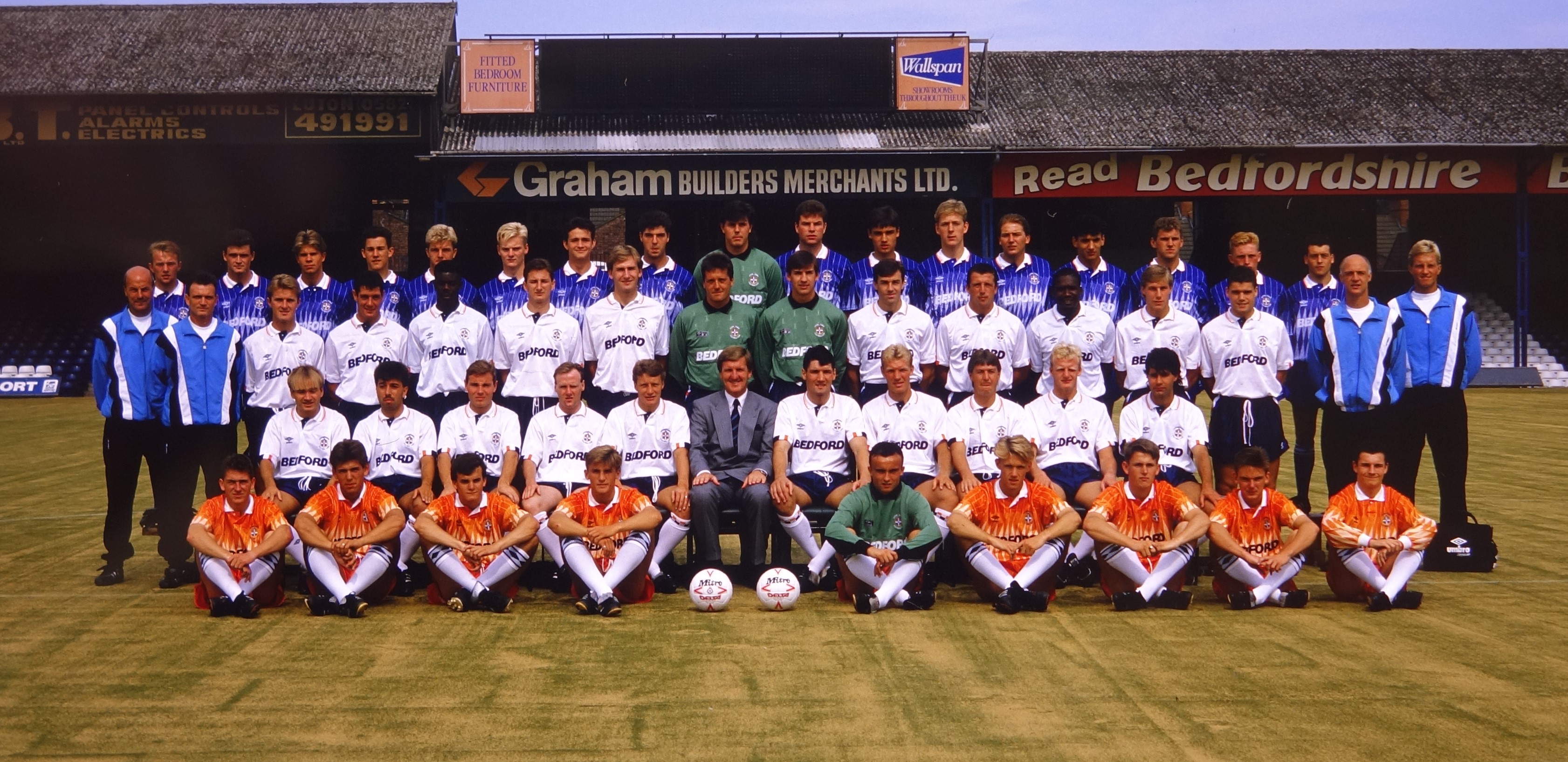 Luton Town Team Photo 1989-90 7 | Hatters Heritage | A History of Luton ...