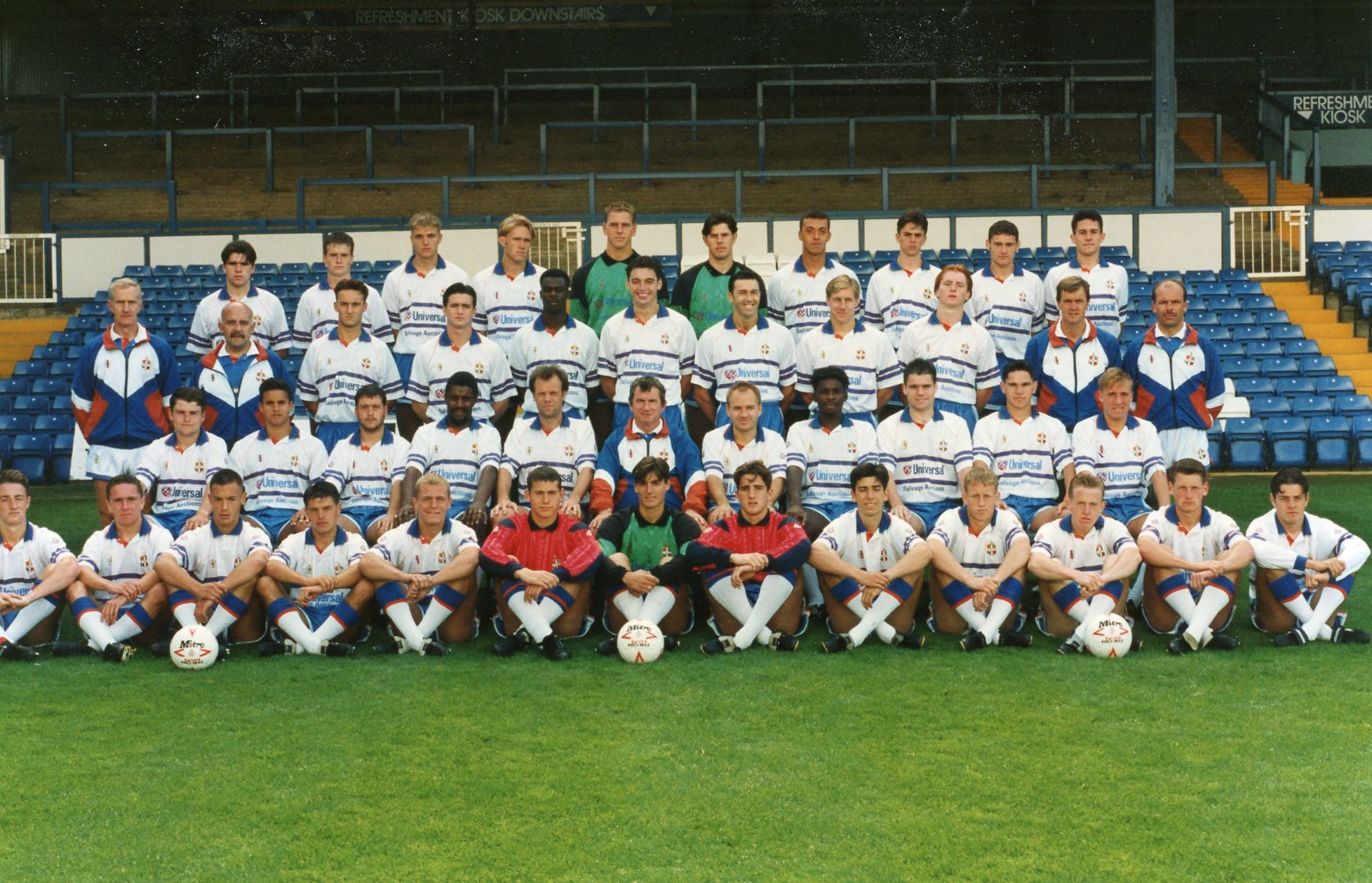 Luton Town Team Photo 1992-93 5 | Hatters Heritage | A History of Luton ...