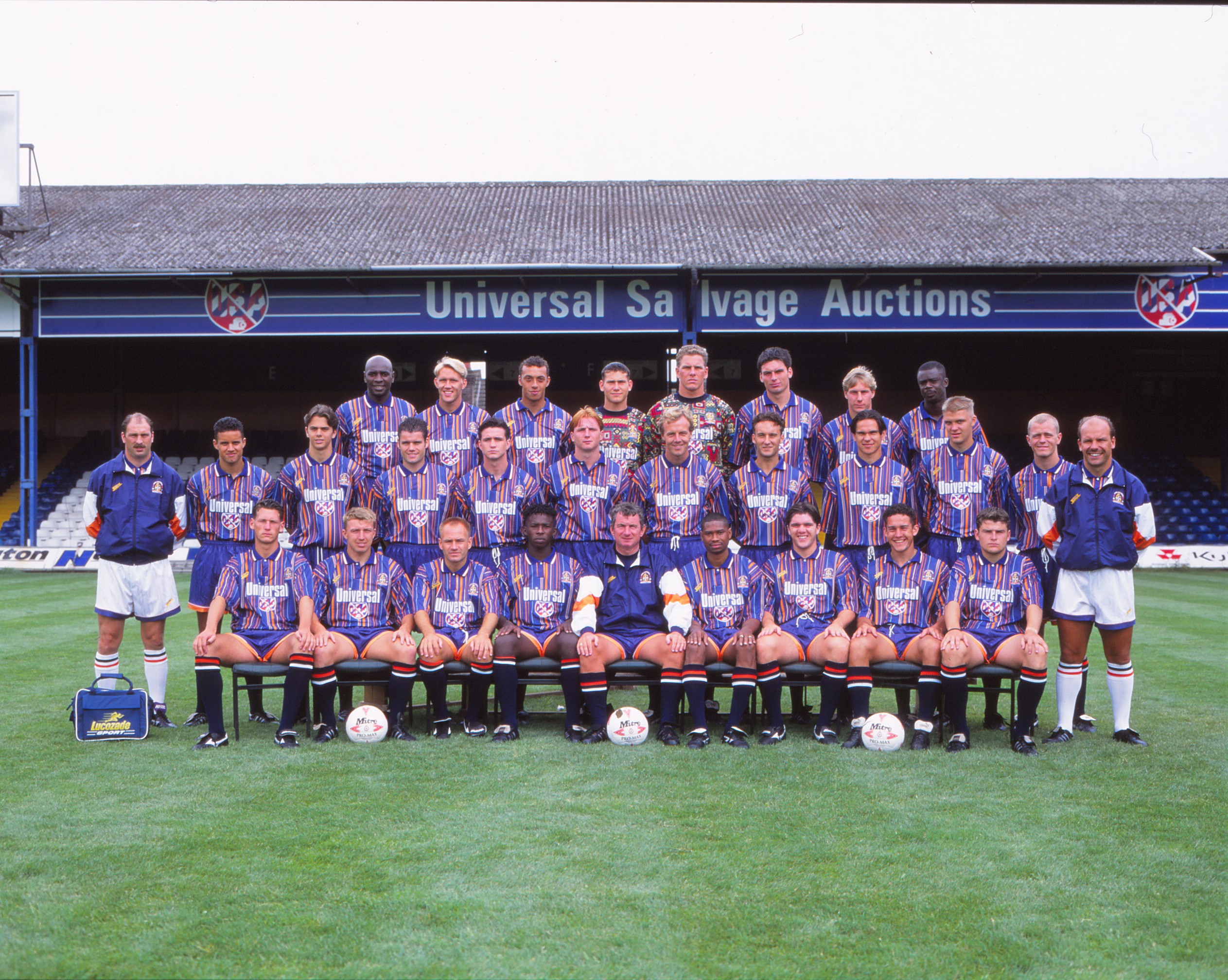 Luton Town Team Photo 1994-95 3 | Hatters Heritage | A History of Luton ...