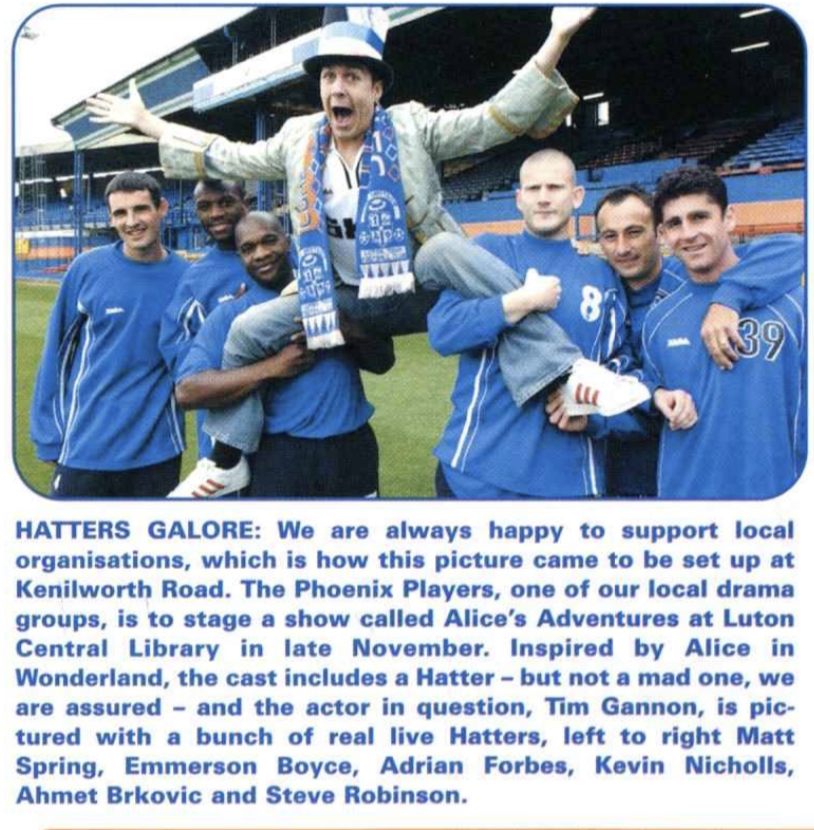 Adrian Forbes | Hatters Heritage | A History of Luton Town FC