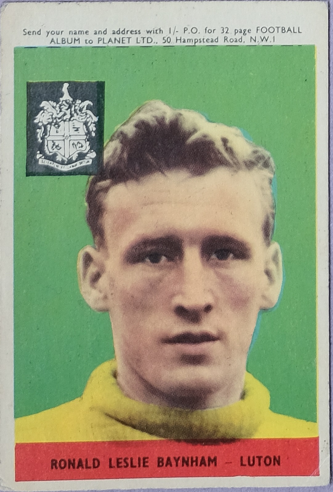 Ron Baynham | Hatters Heritage | A History of Luton Town FC