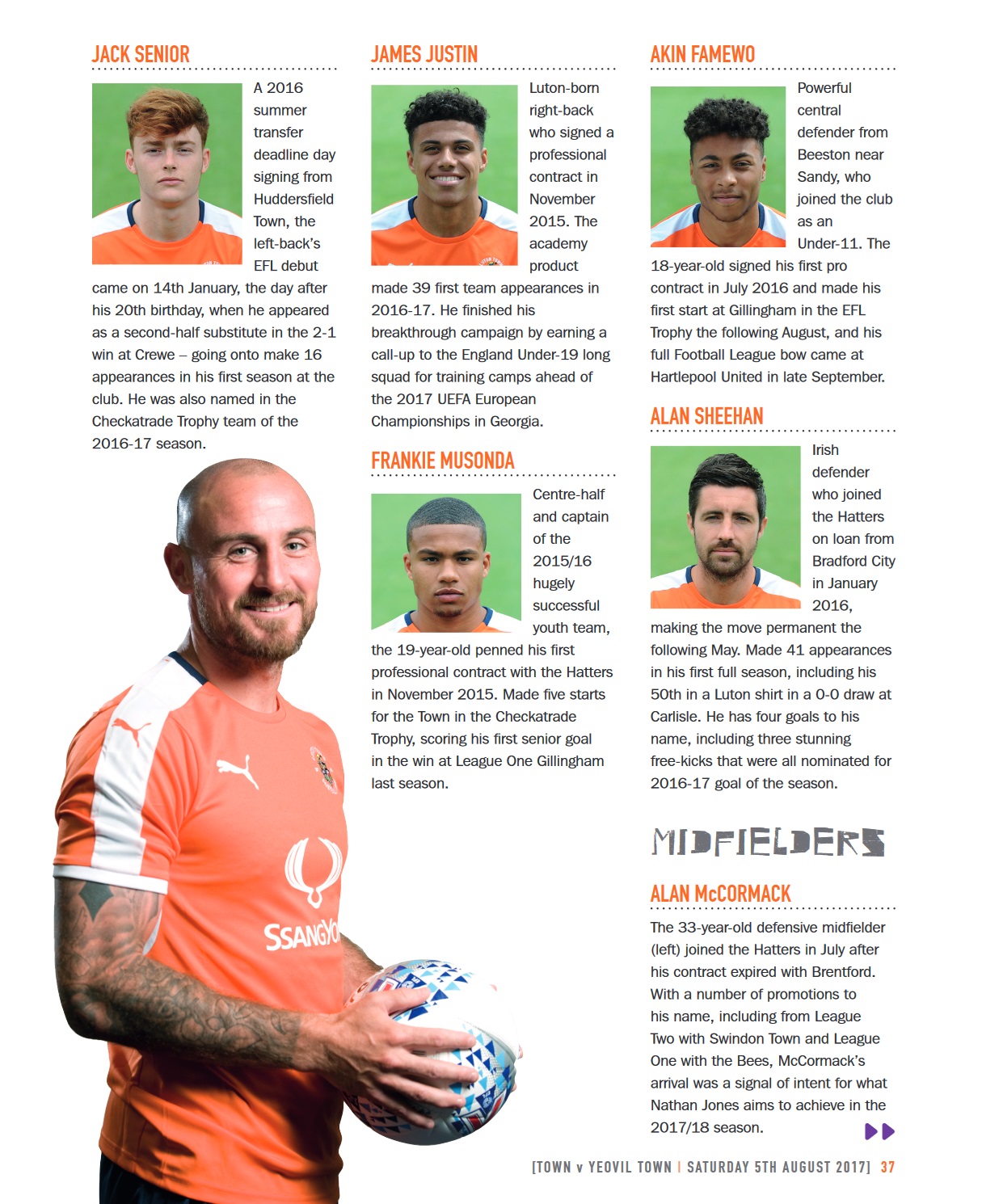 Akin Famewo | Hatters Heritage | A History of Luton Town FC
