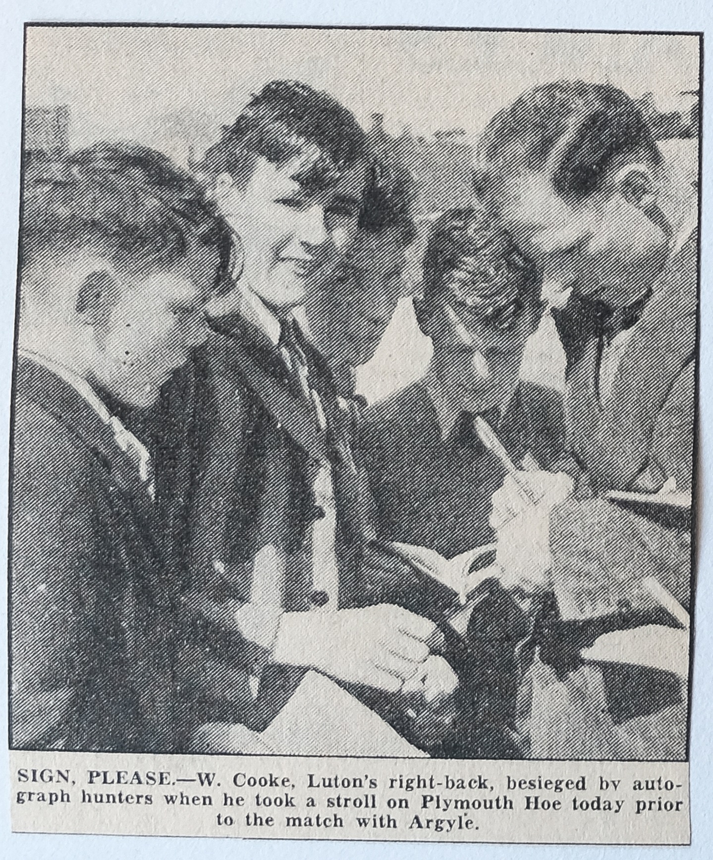 Billy Cooke | Hatters Heritage | A History of Luton Town FC