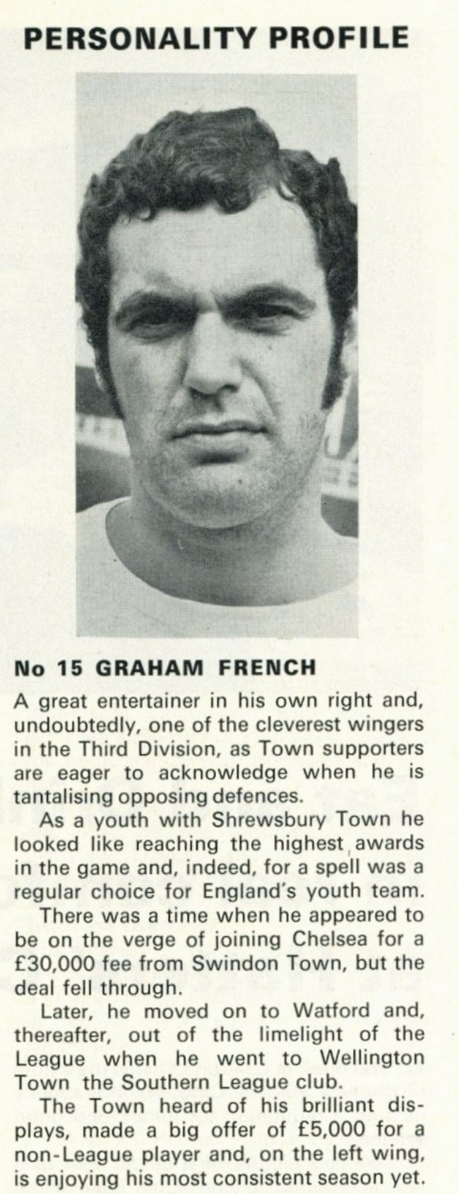 Graham French | Hatters Heritage | A History of Luton Town FC