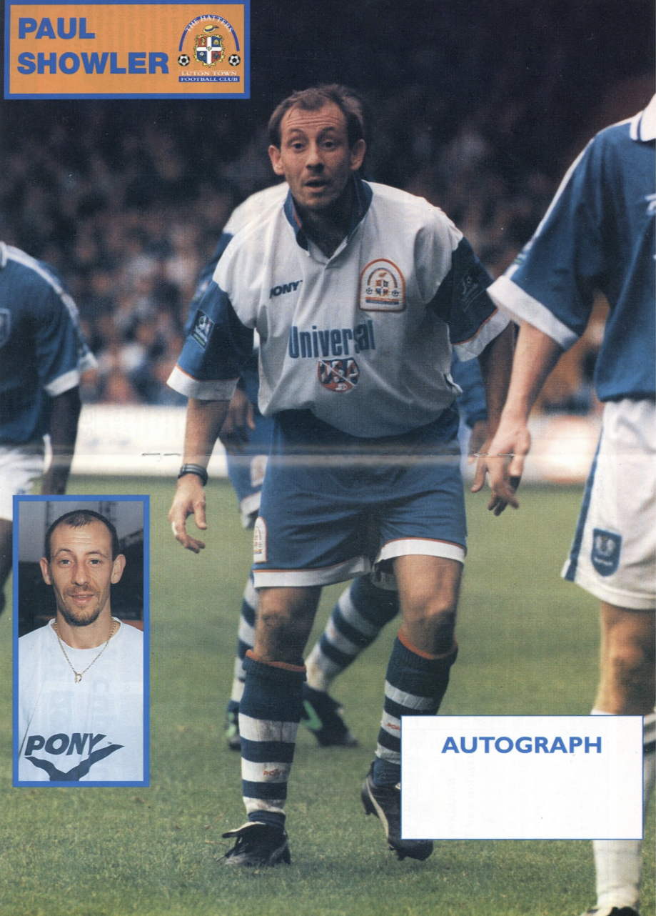 Paul Showler | Hatters Heritage | A History of Luton Town FC