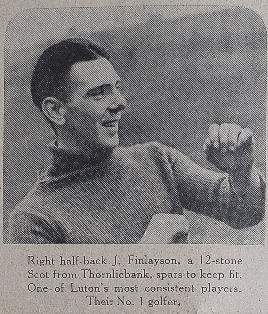 Jock Finlayson | Hatters Heritage | A History of Luton Town FC