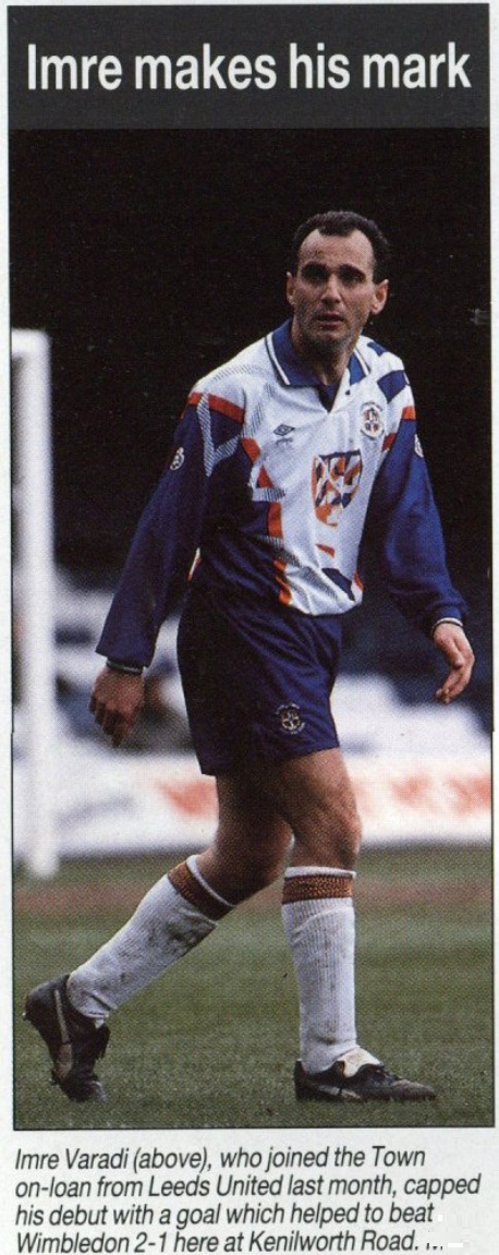 Imre Varadi | Hatters Heritage | A History of Luton Town FC