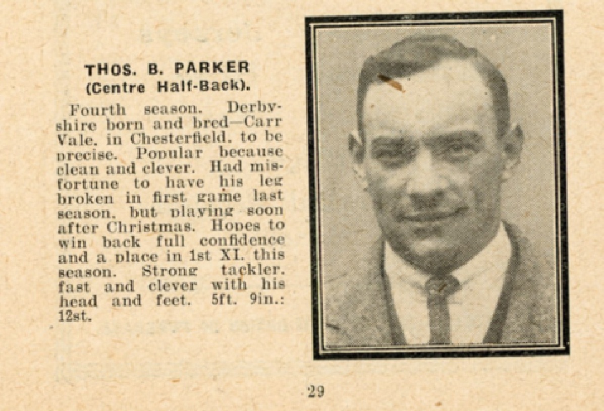 Tom Parker | Hatters Heritage | A History of Luton Town FC