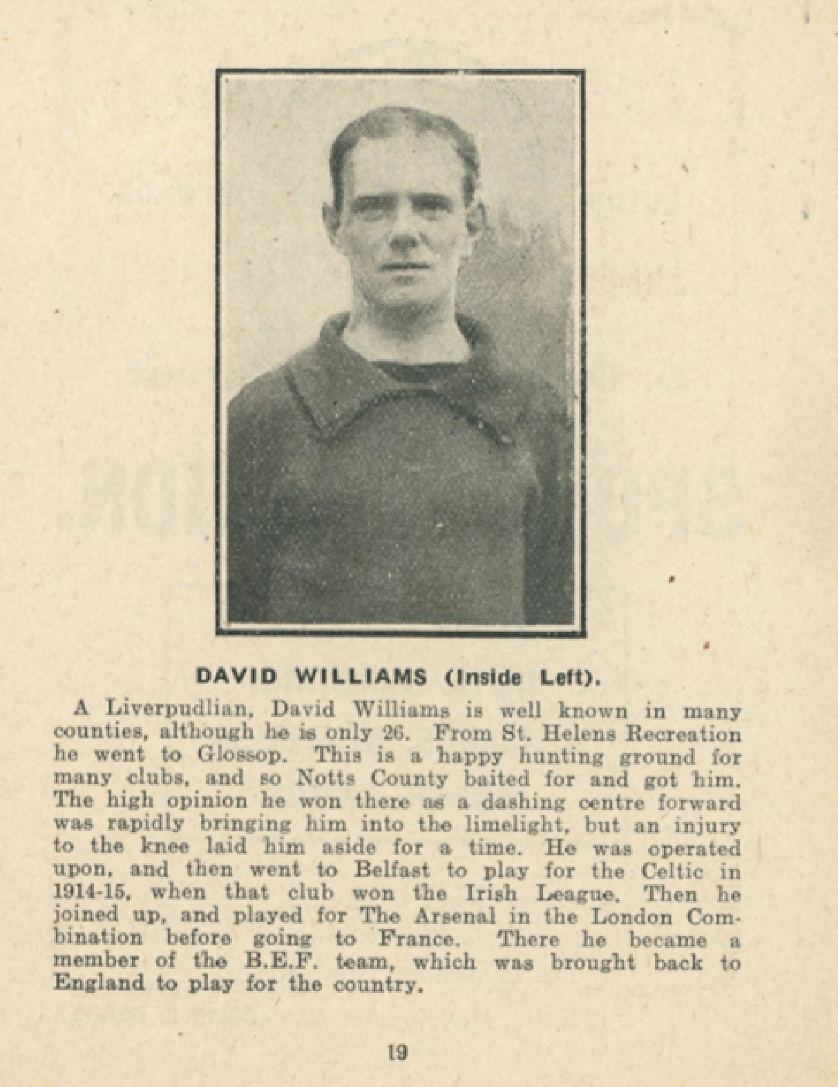 Dai Williams | Hatters Heritage | A History of Luton Town FC