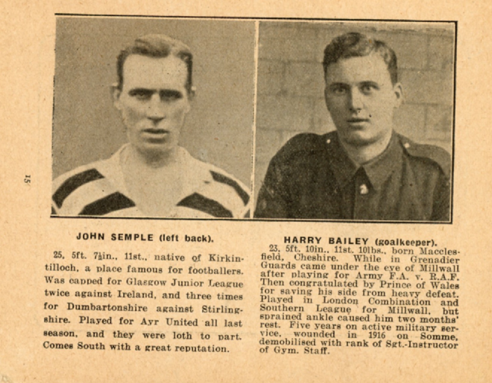 John Semple | Hatters Heritage | A History of Luton Town FC