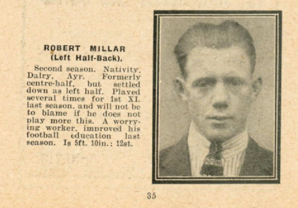 Bob Millar | Hatters Heritage | A History of Luton Town FC