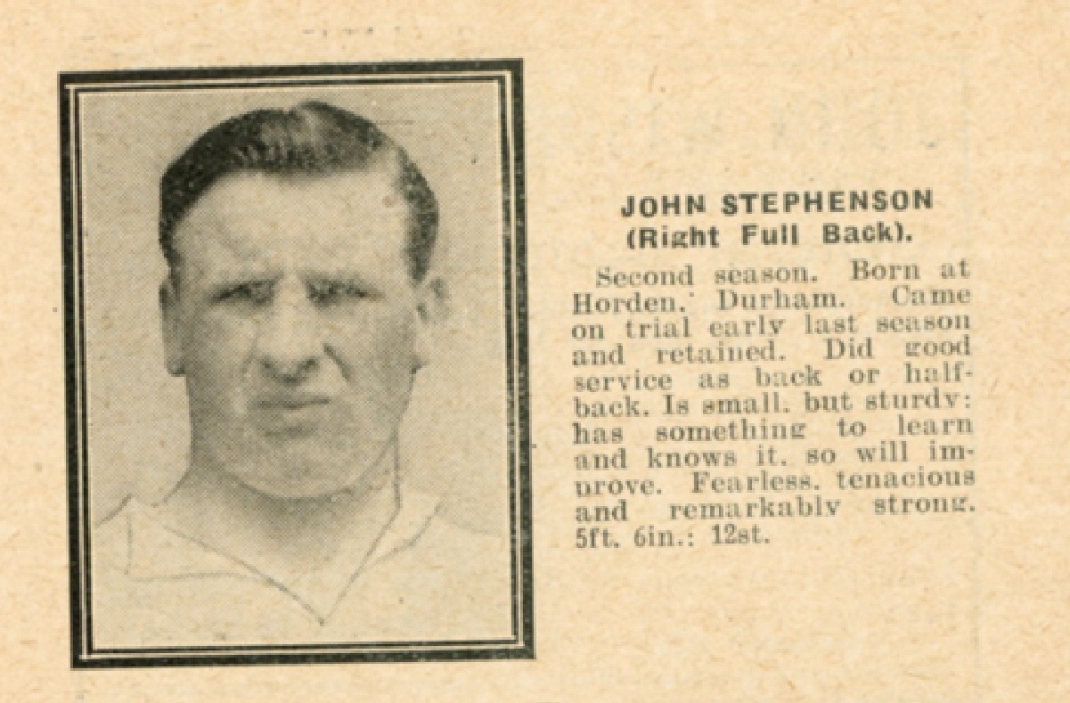John Stephenson | Hatters Heritage | A History of Luton Town FC