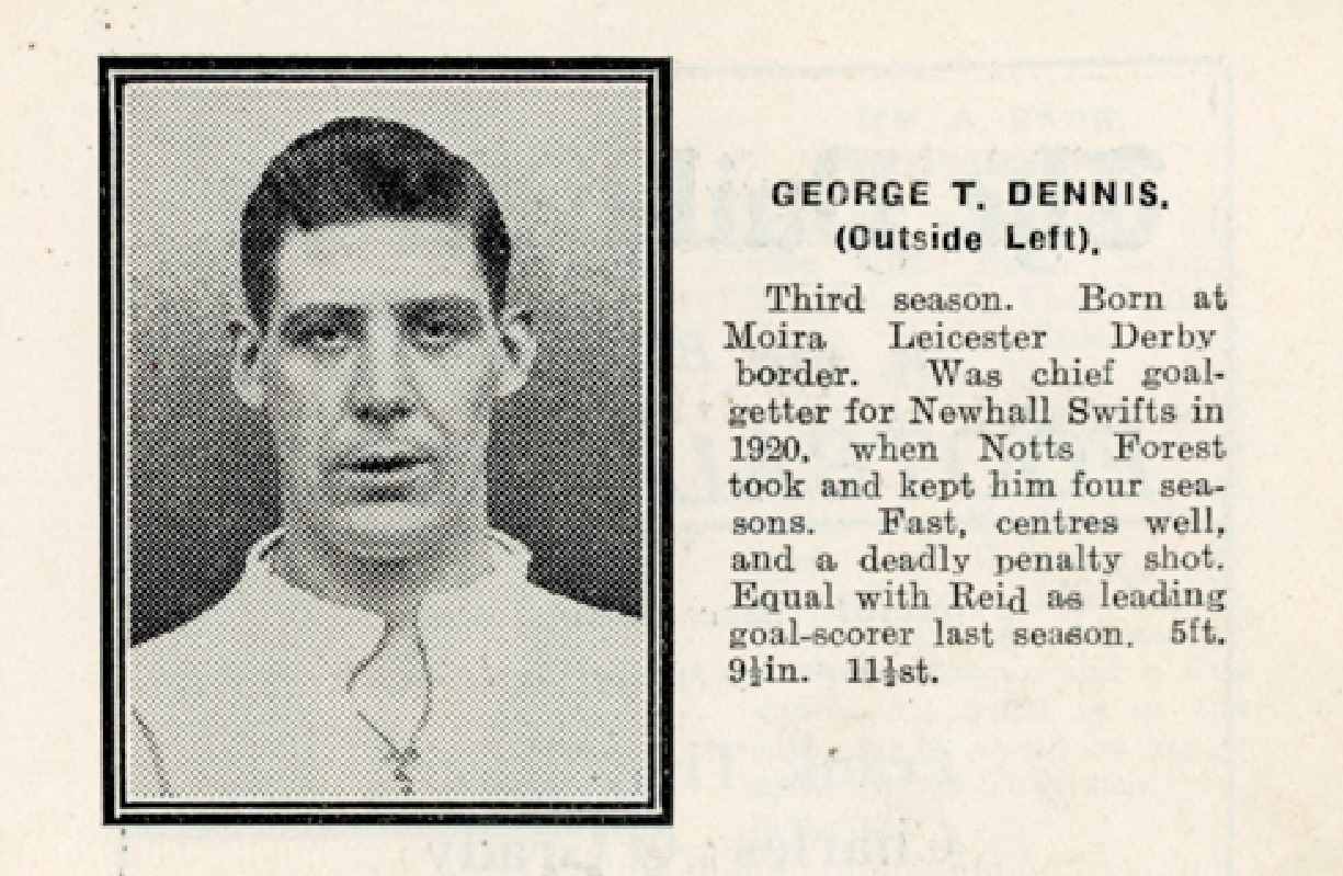 George Dennis | Hatters Heritage | A History of Luton Town FC