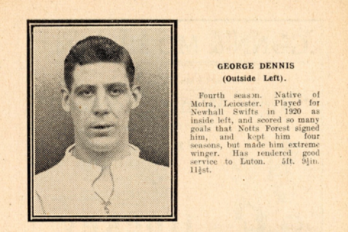 George Dennis | Hatters Heritage | A History of Luton Town FC