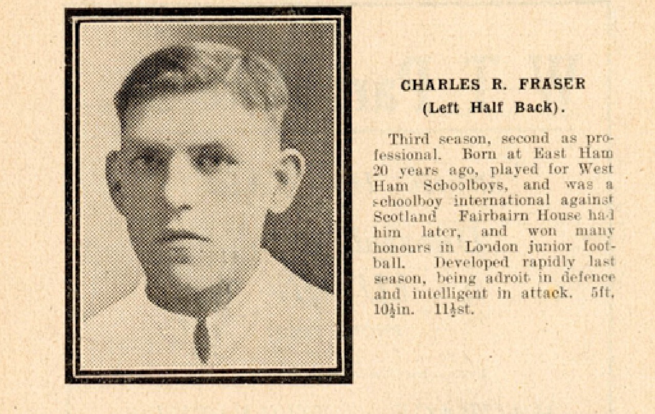Charlie Fraser | Hatters Heritage | A History of Luton Town FC