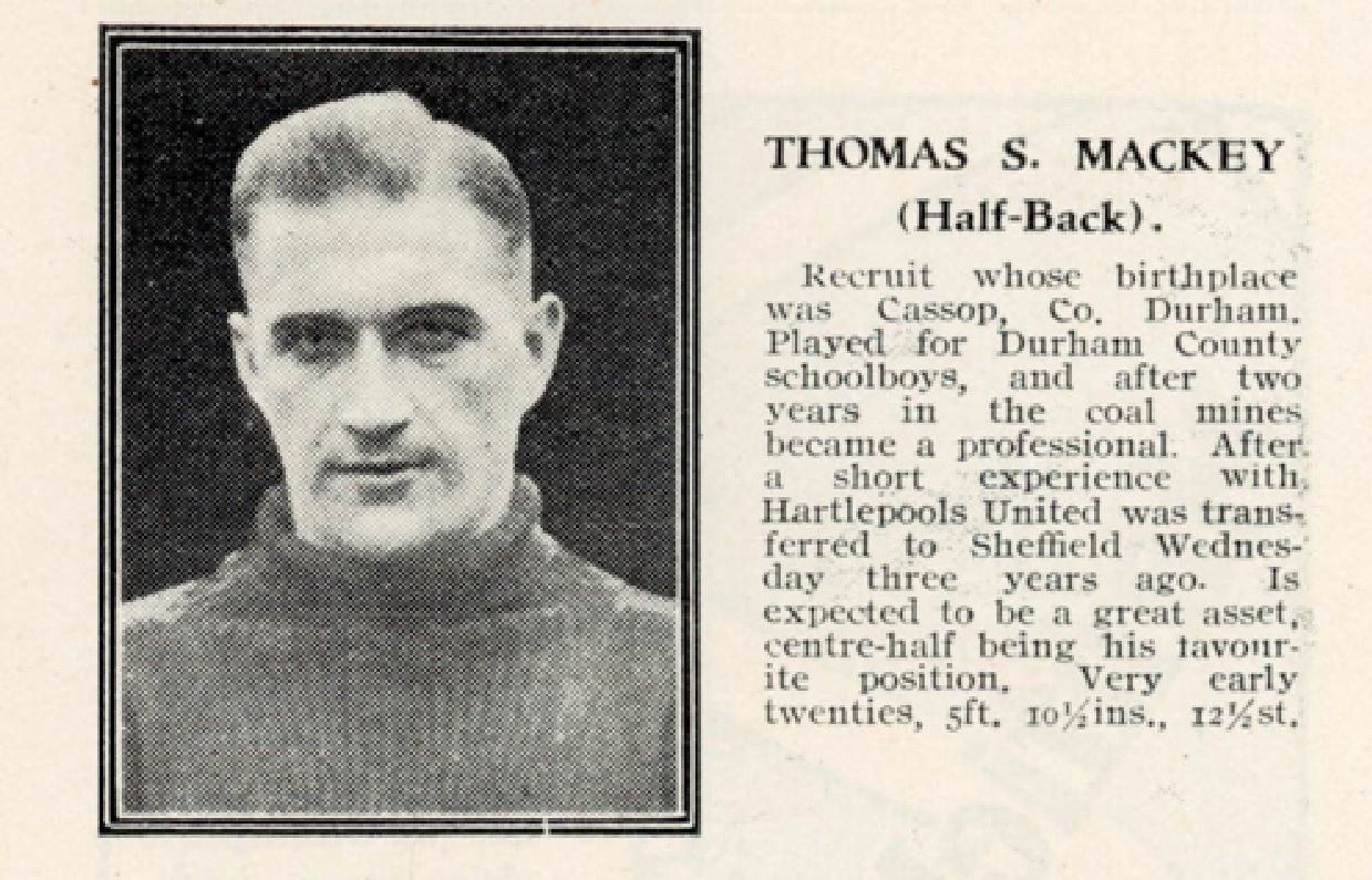 Tom Mackey | Hatters Heritage | A History of Luton Town FC