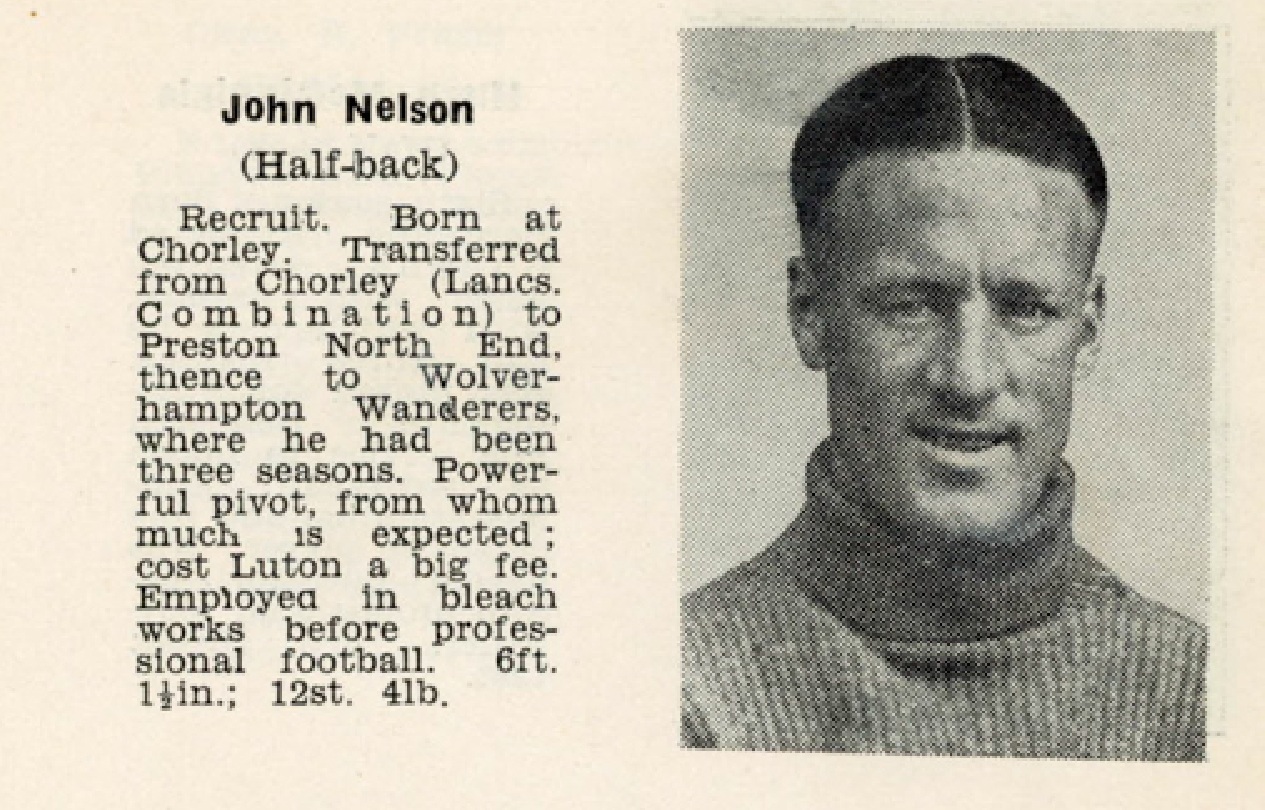 Jack Nelson | Hatters Heritage | A History of Luton Town FC