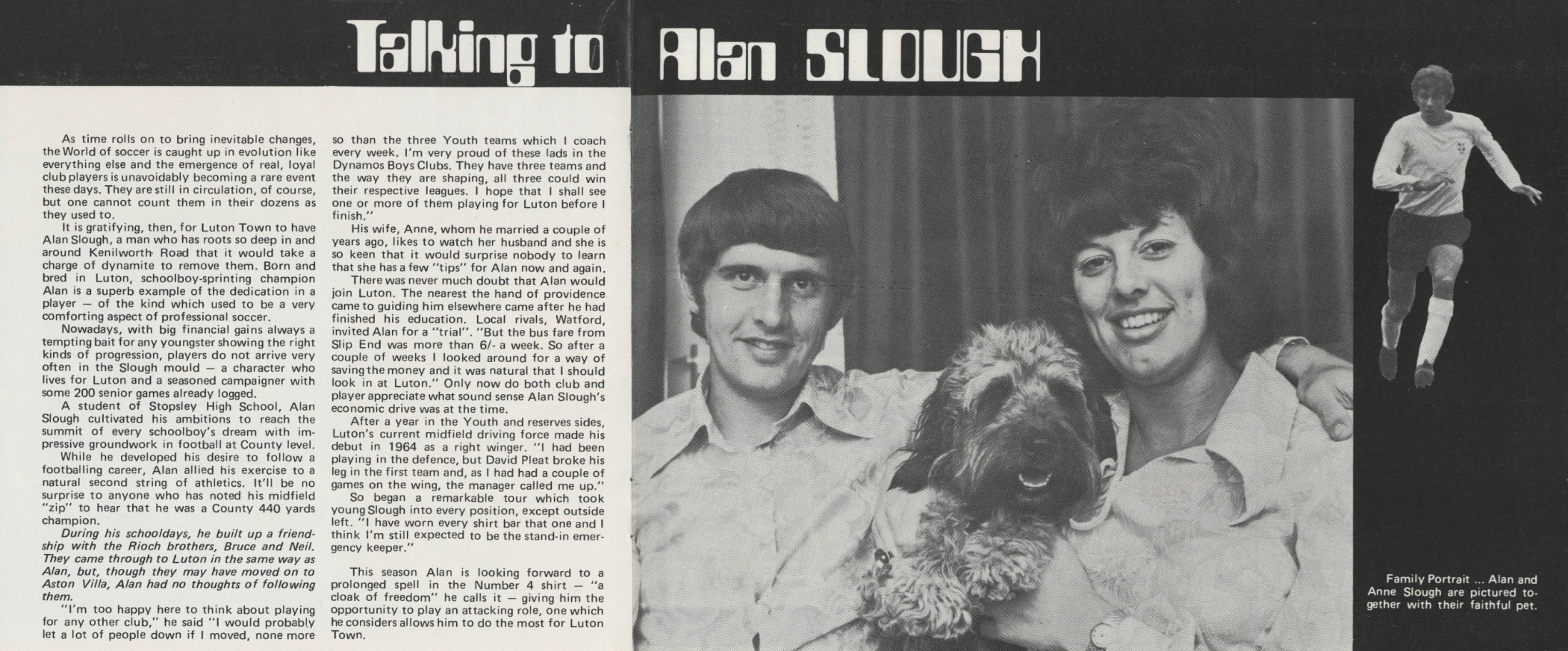 Alan Slough | Hatters Heritage | A History of Luton Town FC