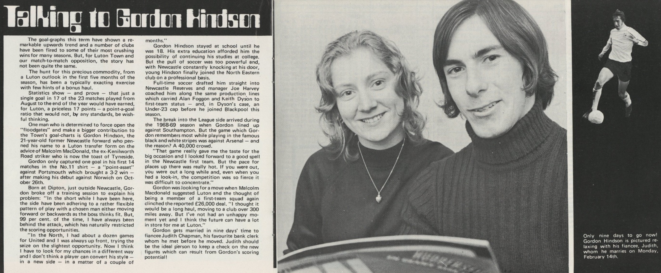 Gordon Hindson | Hatters Heritage | A History of Luton Town FC