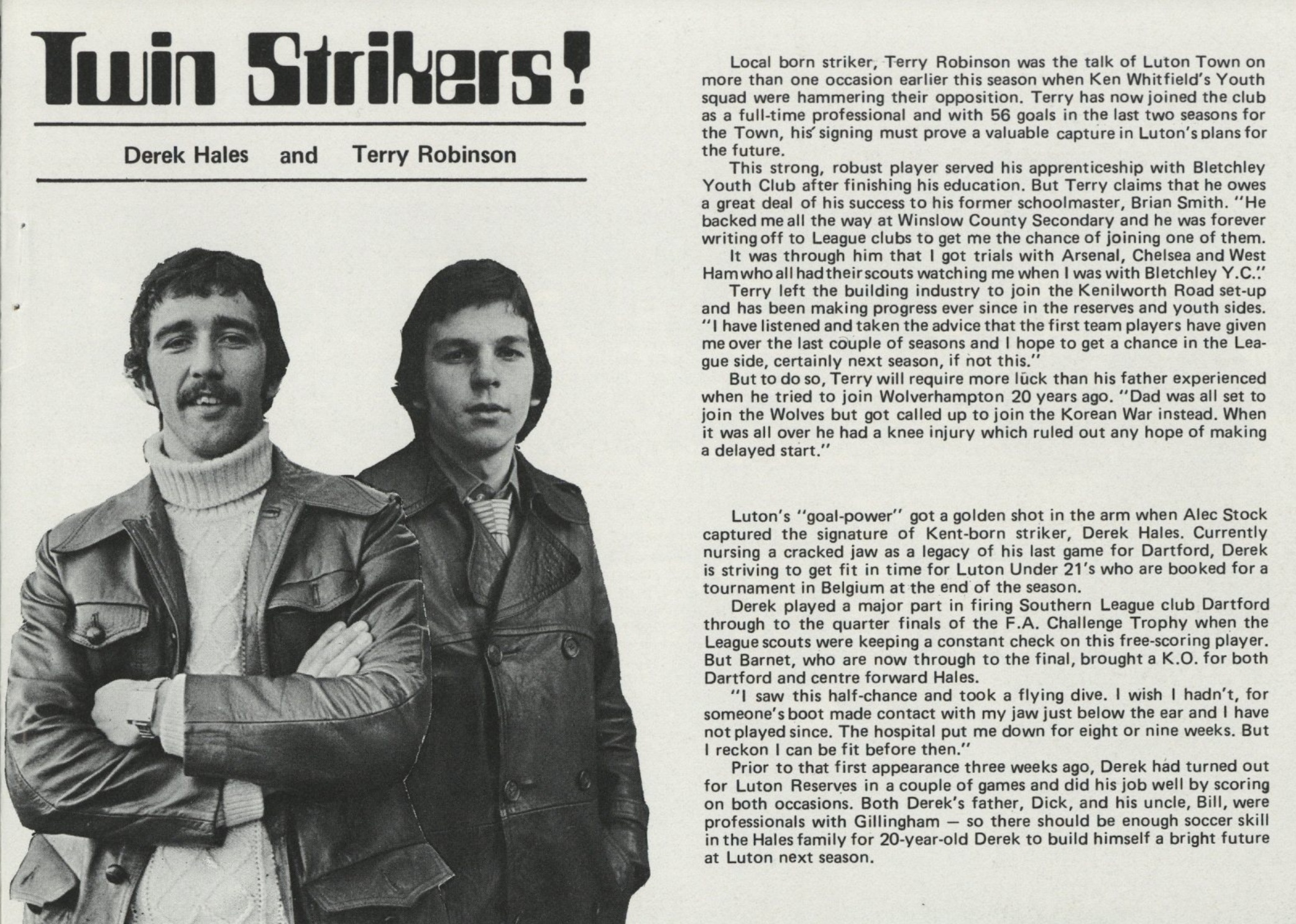 Derek Hales | Hatters Heritage | A History of Luton Town FC