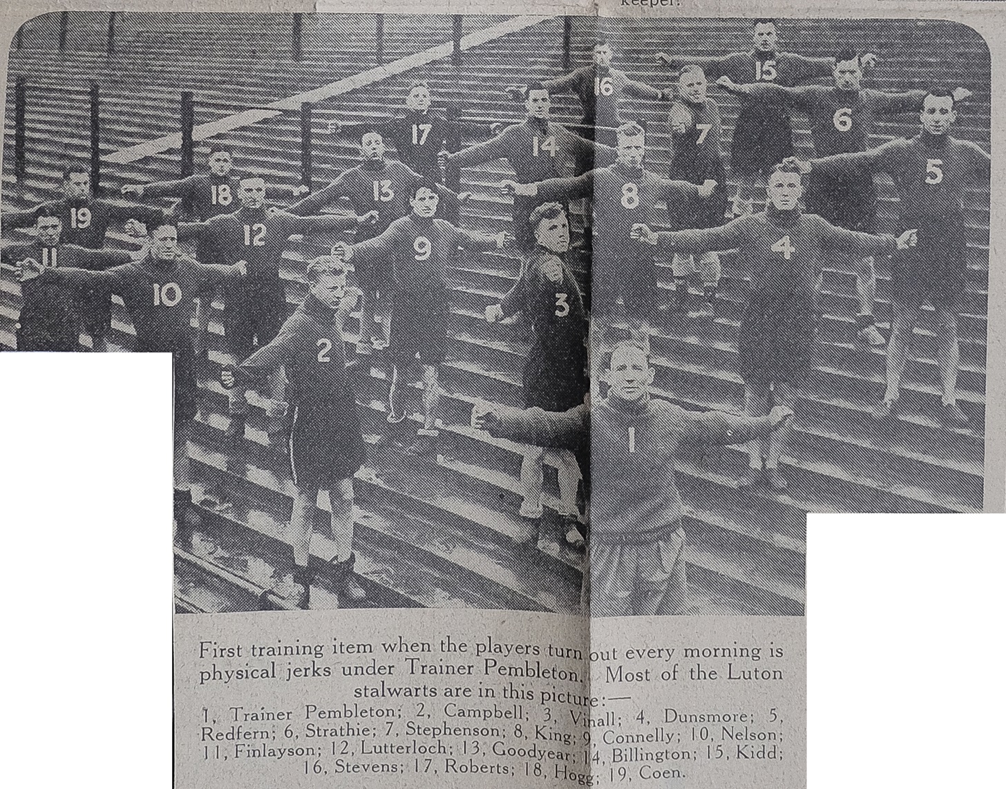 Billy Redfern | Hatters Heritage | A History of Luton Town FC