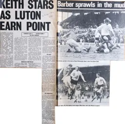 Cardiff City vs Luton Town FC (29th Apr 1972) | Hatters Heritage | A ...