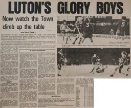 Luton Town FC vs Chelsea (29th Dec 1977) | Hatters Heritage | A History ...