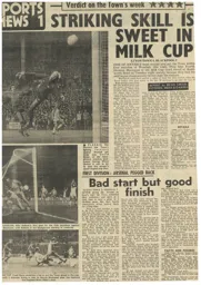 Luton Town FC vs Blackpool (9th Nov 1982) | Hatters Heritage | A ...