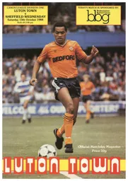 Luton Town FC vs Sheffield Wednesday (13th Oct 1984) | Hatters Heritage ...