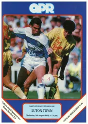 Queens Park Rangers vs Luton Town FC (30th Aug 1989) | Hatters Heritage ...