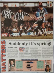 Newcastle United vs Luton Town FC (29th Jan 1994) | Hatters Heritage ...