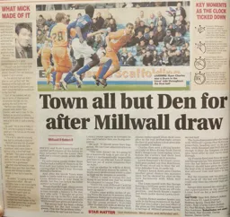 Millwall vs Luton Town FC (24th Mar 2008) | Hatters Heritage | A ...